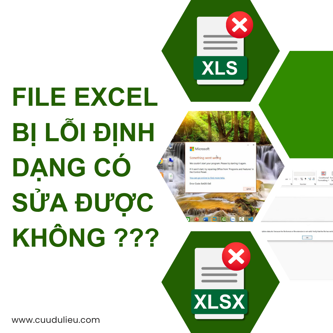 Không Mở Được File Excel XLS/XLSX – Cách Xử Lý Hiệu Quả Theo Phiên Bản