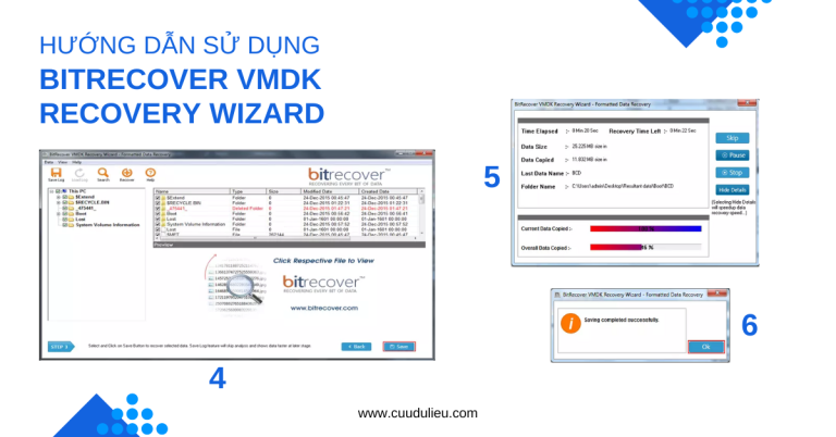 BitRecover VMDK Recovery Wizard – Khôi phục file VMDK bị hỏng